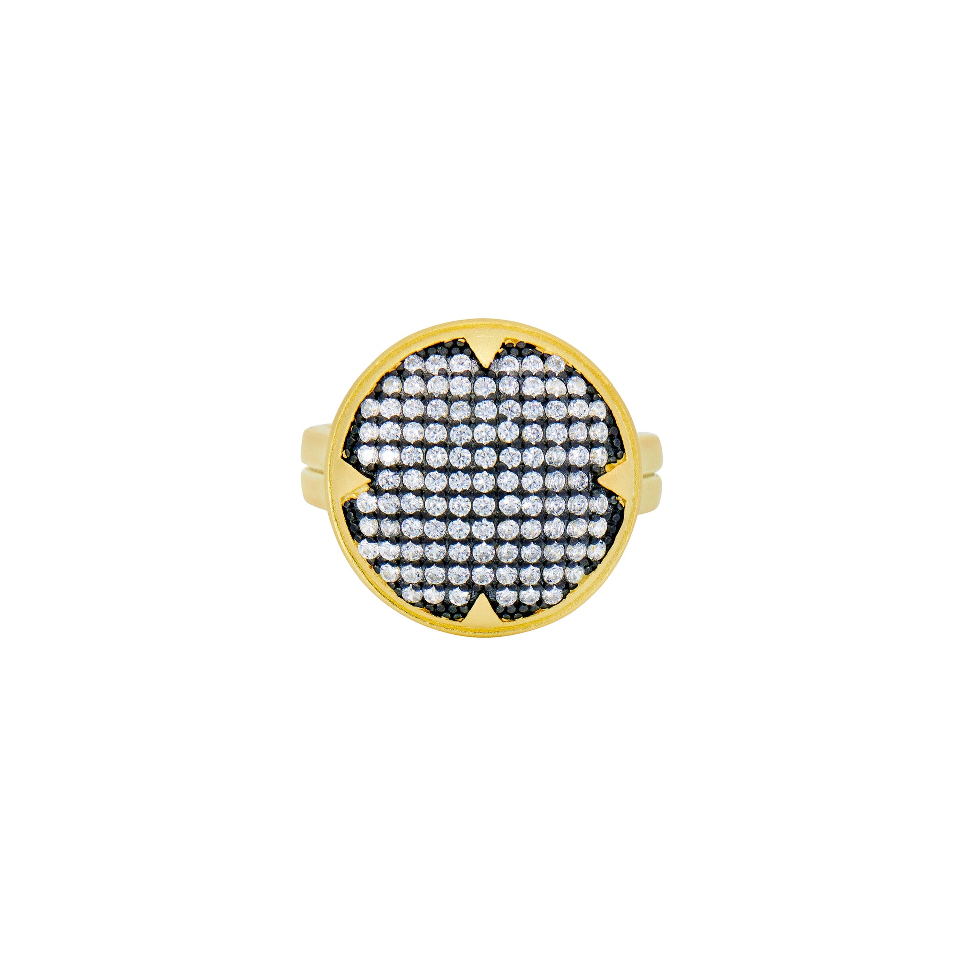 FREIDA ROTHMAN | Signature Times Square Pavé Cocktail Ring