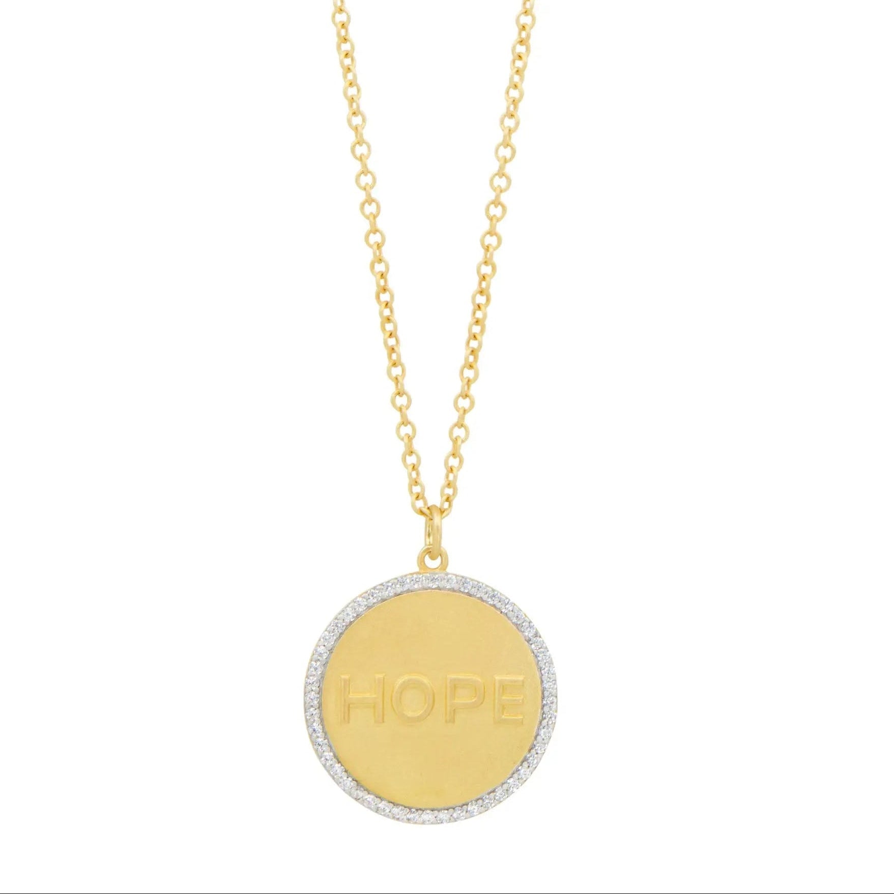 HOPE Pendant Necklace – FREIDA ROTHMAN