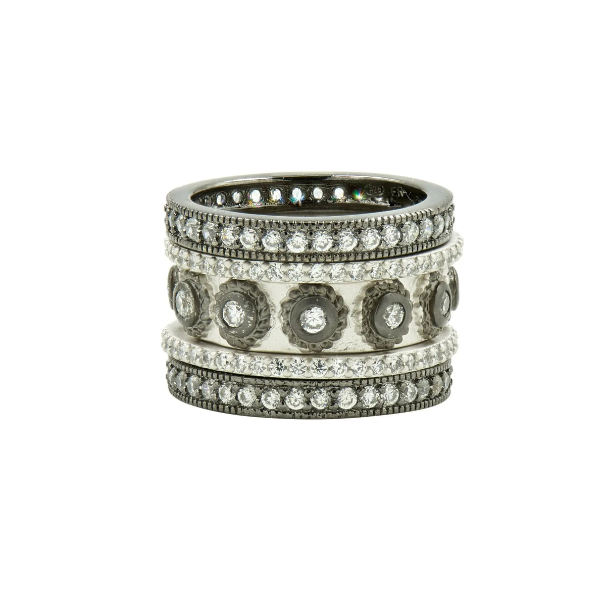 Eternity 5-Stack Ring – FREIDA ROTHMAN