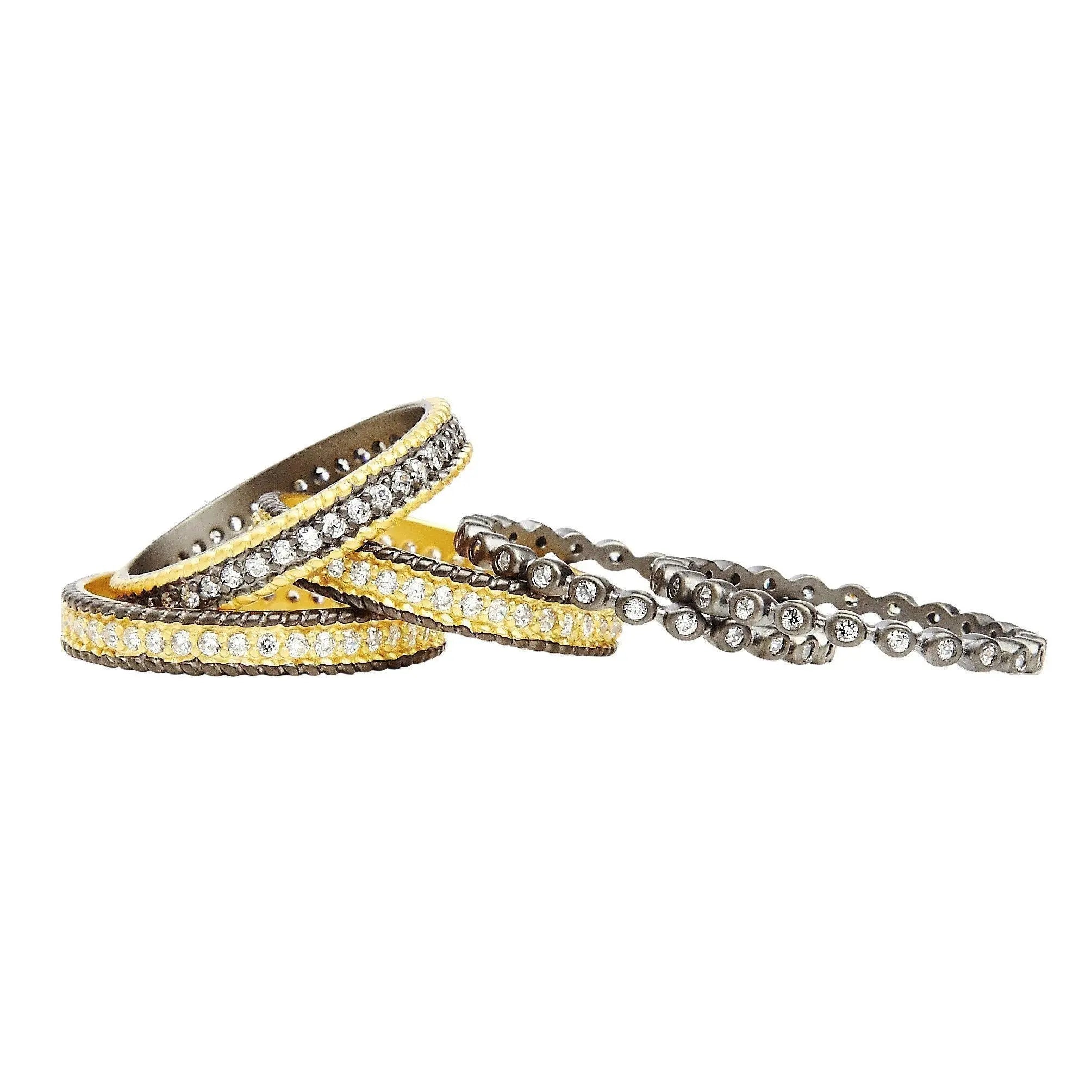 FREIDA ROTHMAN | My Very First 5-Stack Ring