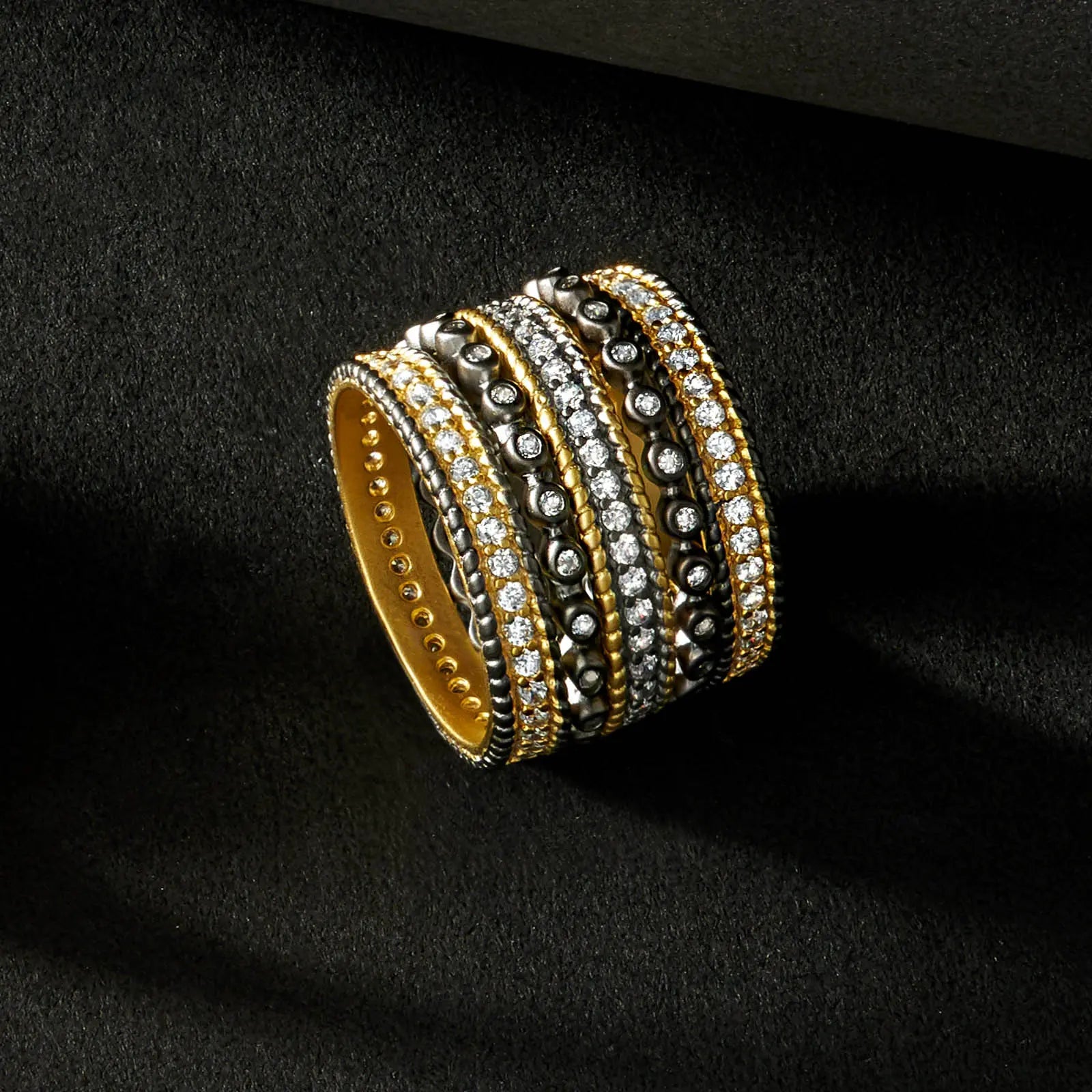 FREIDA ROTHMAN | My Very First 5-Stack Ring
